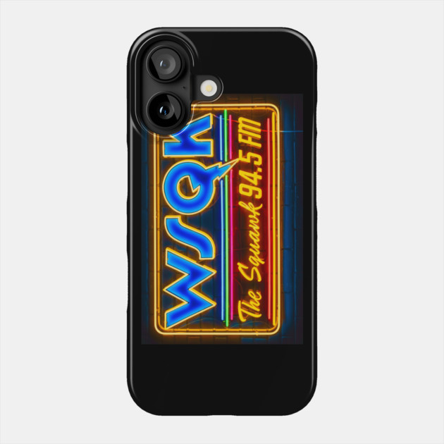 Stranger Things WSQK Radio - Stranger Things - Phone Case | TeePublic