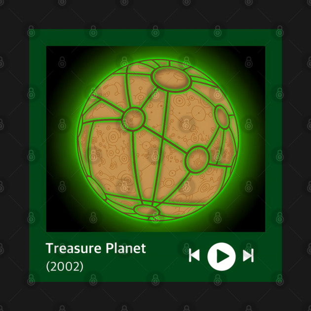 Treasure Planet Spotify Cover Image - Treasure Planet Album - T-Shirt ...