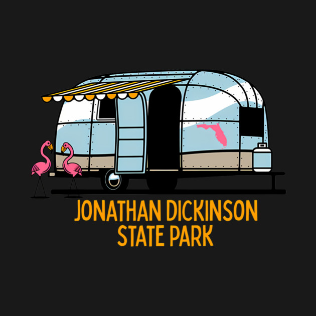 Jonathan Dickinson State Park Florida Retro Camper RV Travel Trailer FL ...