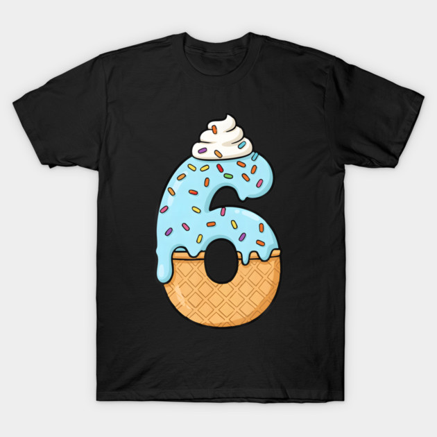 6 Jersey Uniform Drip n Slang Ice Cream 6th - Jersey Uniform - T-Shirt ...