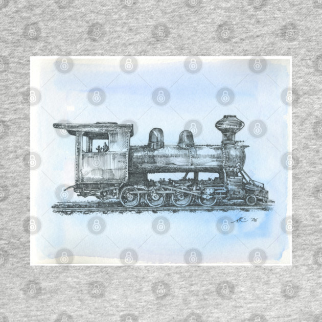 The Iron Horse - Trains - T-Shirt | TeePublic