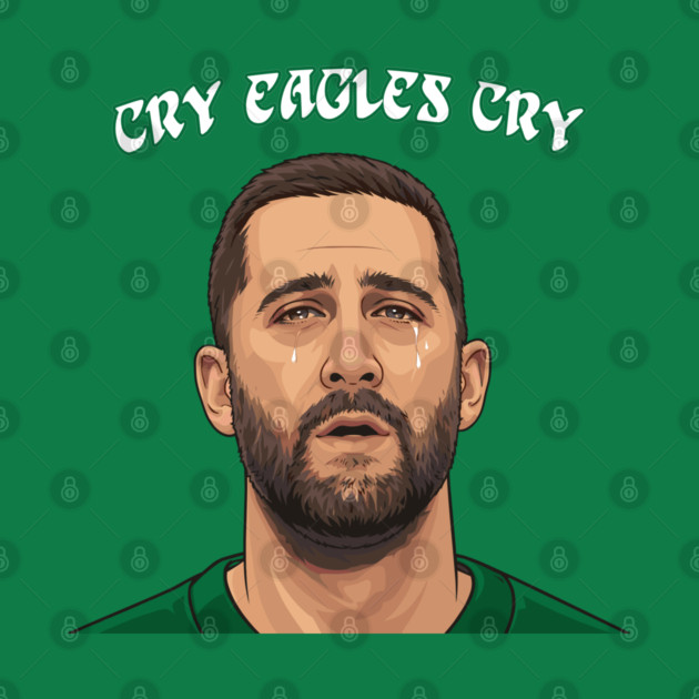 Cry Eagles Cry Shirt – Viral Nick Sirianni Crying Meme Football Tee ...