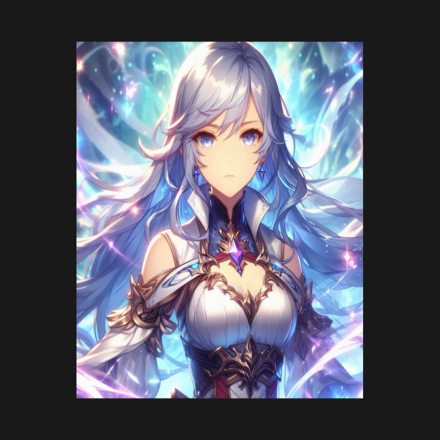 anime magic girl Ba - Anime Magic Girl Ba - T-Shirt | TeePublic