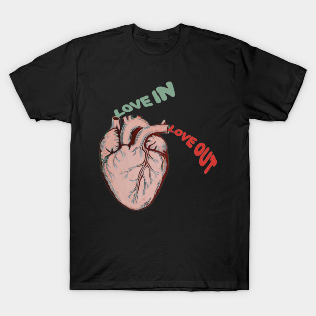 Love In Love Out Anatomical Heart Medical Anatomy - Anatomical Heart ...