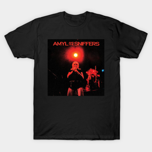 Amyl and The Sniffers Live Punk Rock Concert Red Art - Band - T-Shirt ...