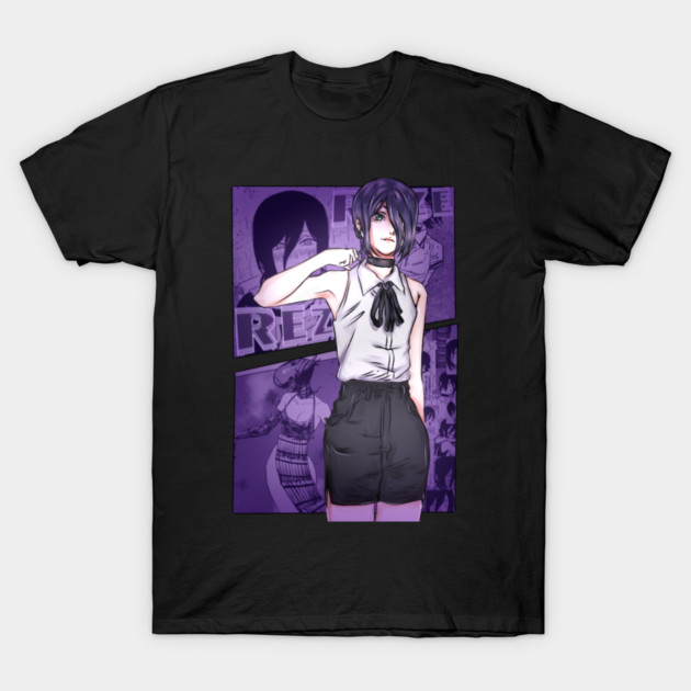 Doodle Bombastic Woman - Chainsaw Man - T-Shirt | TeePublic