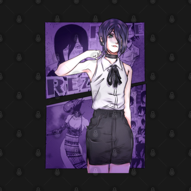 Doodle Bombastic Woman - Chainsaw Man - T-Shirt | TeePublic