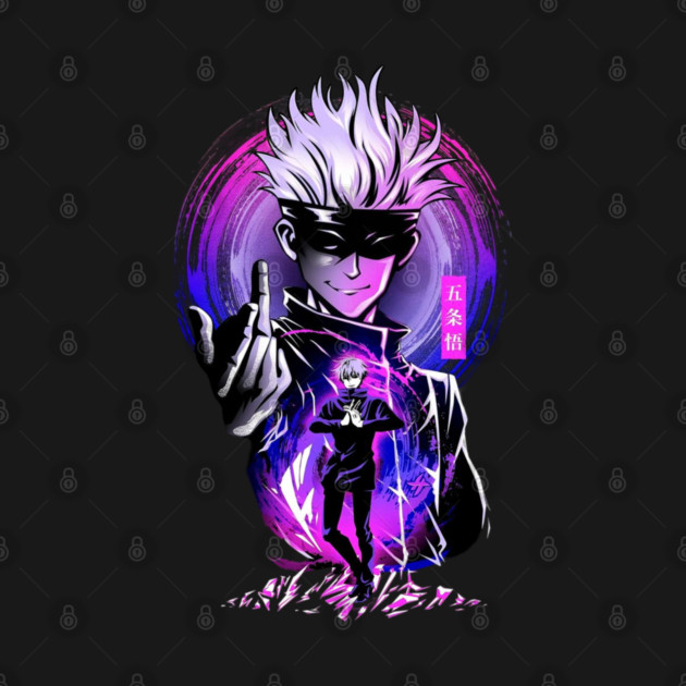 Gojo Satoru Jujutsu Kaisen Domain Expansion Art - Jujutsu Kaisen - T ...