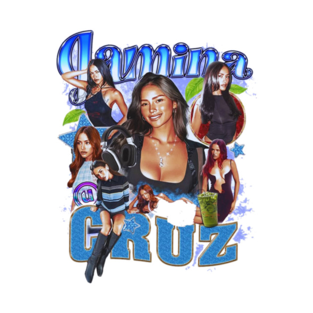 Jamina Cruz Retro Collage - Jamina Cruz - T-Shirt | TeePublic