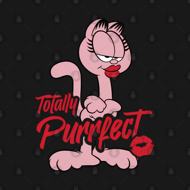 Garfield Miss Arlene Totally Perfect - Garfield - T-Shirt | TeePublic