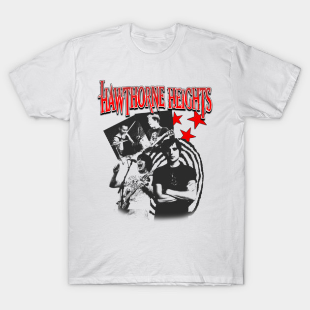 Vintage Style Emo Rock Band - Hawthorne Heights - T-Shirt | TeePublic