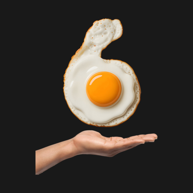 Number 6 67 Breakfast Egg - Custom Meme Apparel - T-Shirt | TeePublic