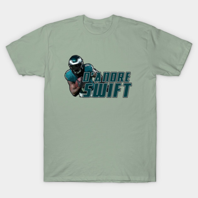 D'Andre Swift - Football Player - T-Shirt | TeePublic