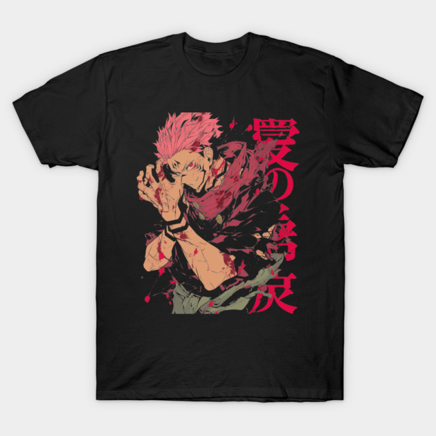 Ryomen Sukuna Intense Fan Art - Ryomen Sukuna - T-Shirt | TeePublic