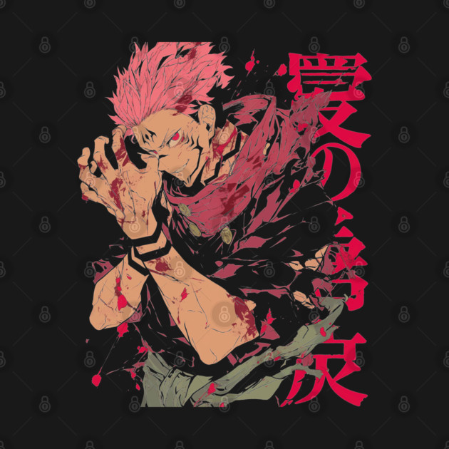 Ryomen Sukuna Intense Fan Art - Ryomen Sukuna - T-Shirt | TeePublic
