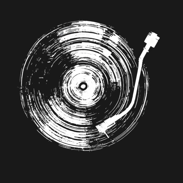 Vinyl Groove Turntable - Vinyl Record Player - T-Shirt | TeePublic