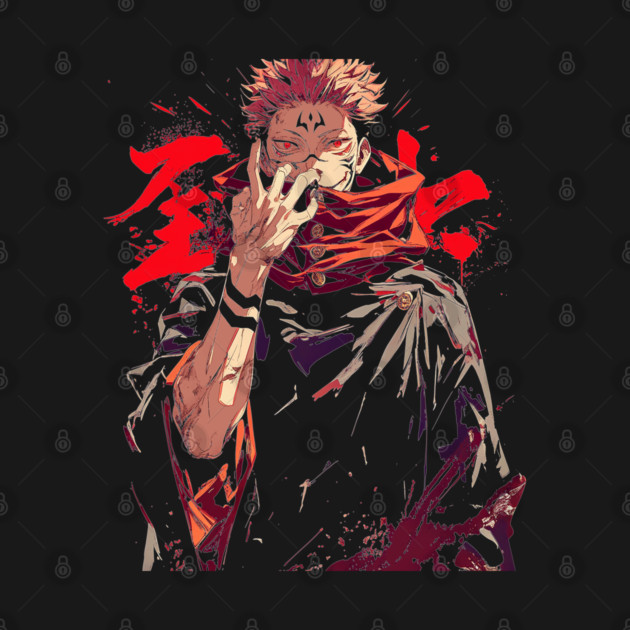 Ryomen Sukuna Streetwear T-shirt Art - Ryomen Sukuna - T-Shirt | TeePublic