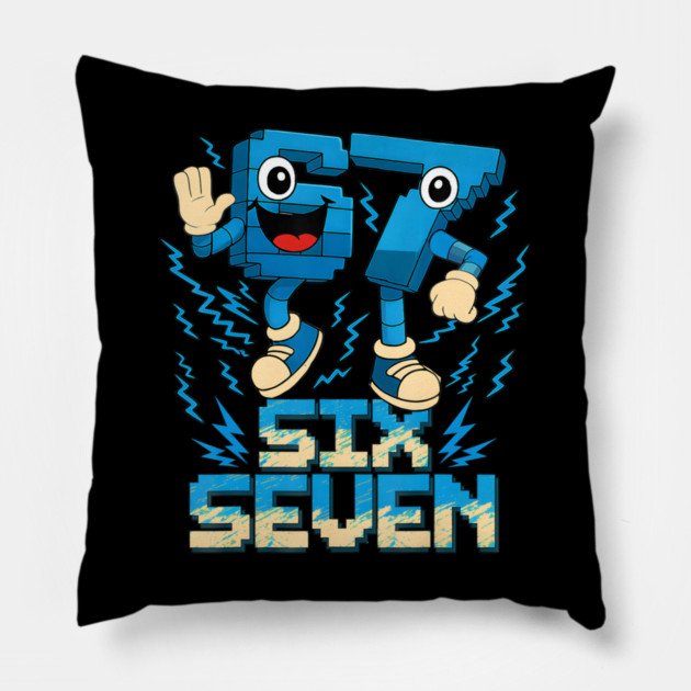 67 Italian Brainrot Six Seven 6 7 Decoration - Birthday Meme - Pillow ...