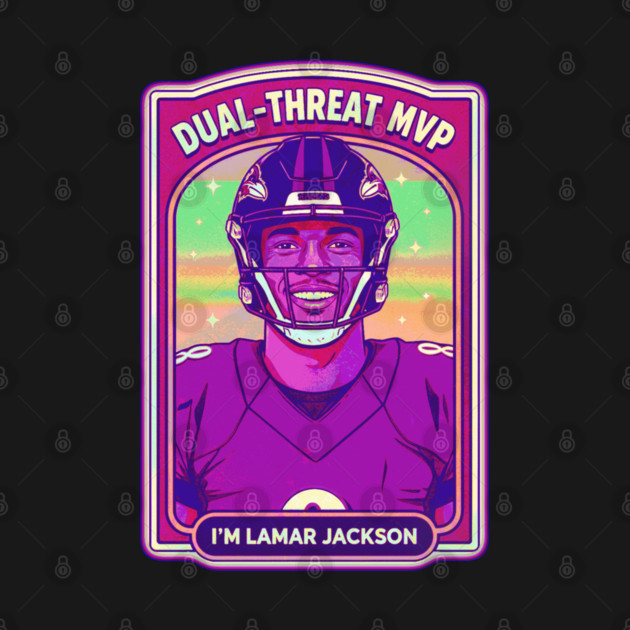LAMAR JACKSON VINTAGE - Lamar Jackson - T-Shirt | TeePublic