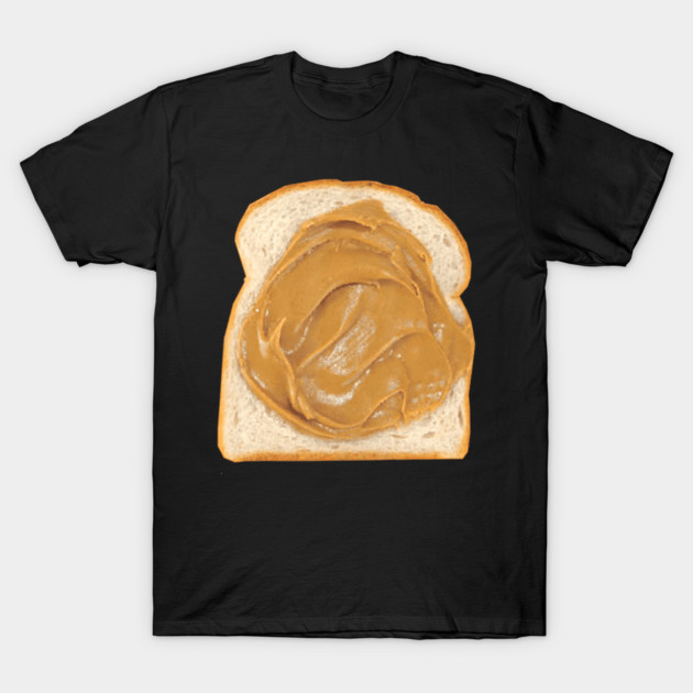 Peanut Butter On Bread Slice Halloween Food - Couples Costume - T-Shirt ...
