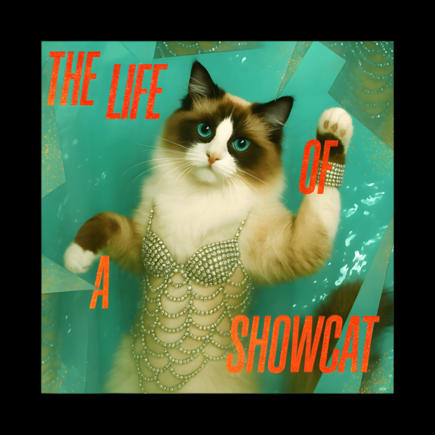 The Life Of A Showcat Y2k Showcat 2025 - Funny Animal Costume - Phone ...