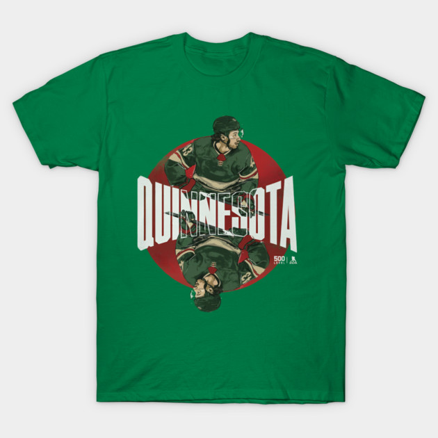 Quinn Hughes Minnesota Quinnesota Reflect - Quinn Hughes - T-Shirt ...