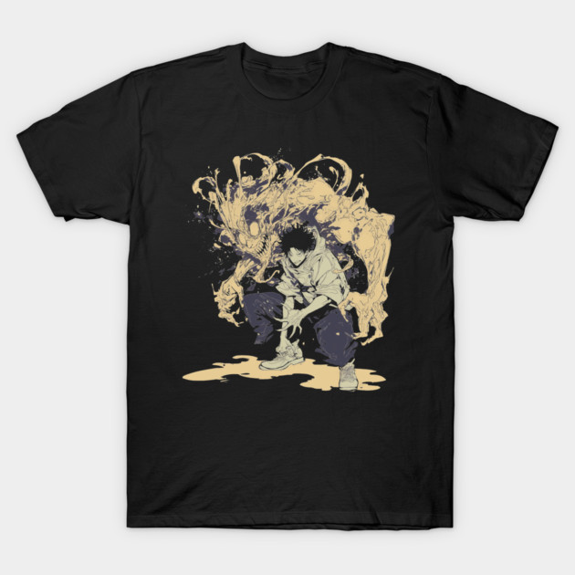 Yuta Okkotsu with Cursed Spirit Graphic - Yuta Okkotsu - T-Shirt ...