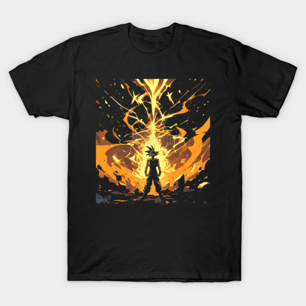 Goku Power Explosion Dragon Ball - Goku - T-Shirt | TeePublic