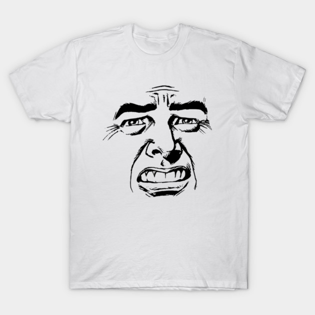 Funny Cringe Face Meme - Funny Cringe Face Meme - T-Shirt | TeePublic