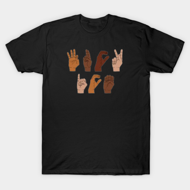 F*ck ICE Hand Sign Language - Anti Trump - T-Shirt | TeePublic