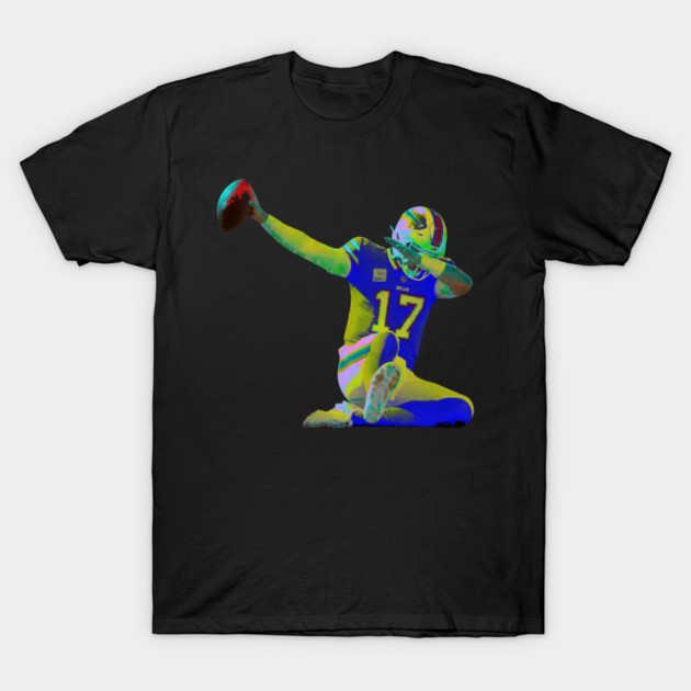 Josh Allen Dab Poses - Josh Allen - T-Shirt | TeePublic