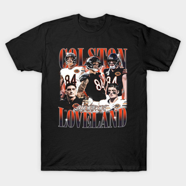 Colston Loveland Bootleg Football - Colston Loveland - T-Shirt | TeePublic