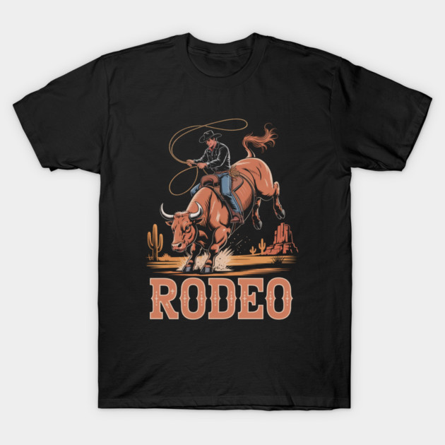 Aint My First Rodeo Bull Riding Cowboy - Bull Riding - T-Shirt | TeePublic