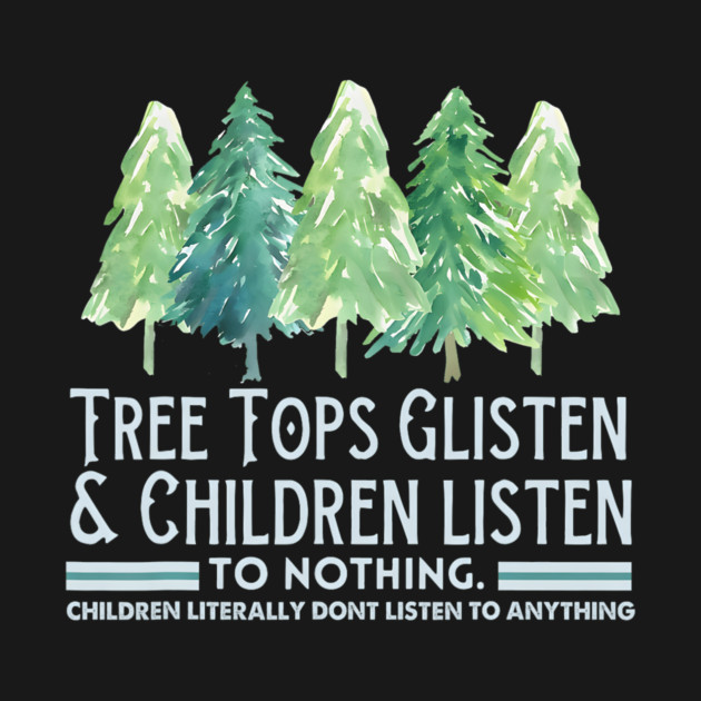 Tree s Glisten And Children Listen To Nothing - Christmas Themed Words ...