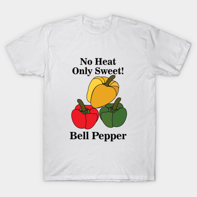 Red Green Yellow Capsicum Bell Pepper - Bell Pepper - T-Shirt | TeePublic