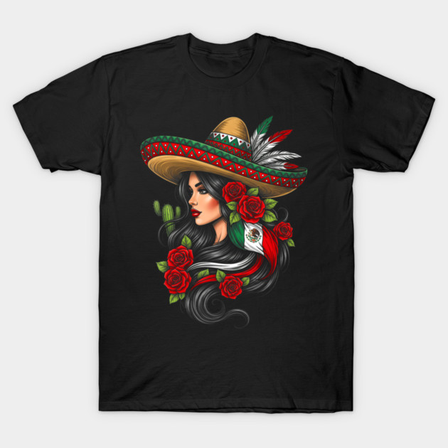 Fiesta Queen Art Mexican Heritage Decor - Mexican Heritage Art - T ...