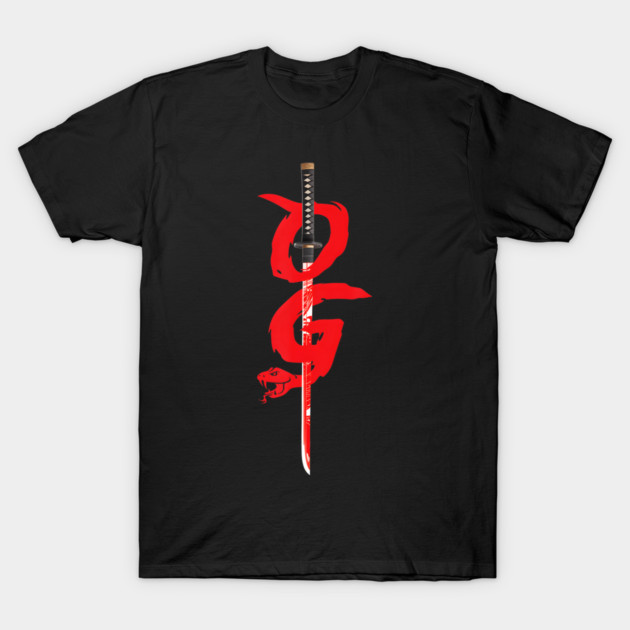 Og Red Snake - Red Snake Image - T-Shirt | TeePublic