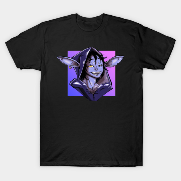Smile of the Night - Rpg Character - T-Shirt | TeePublic