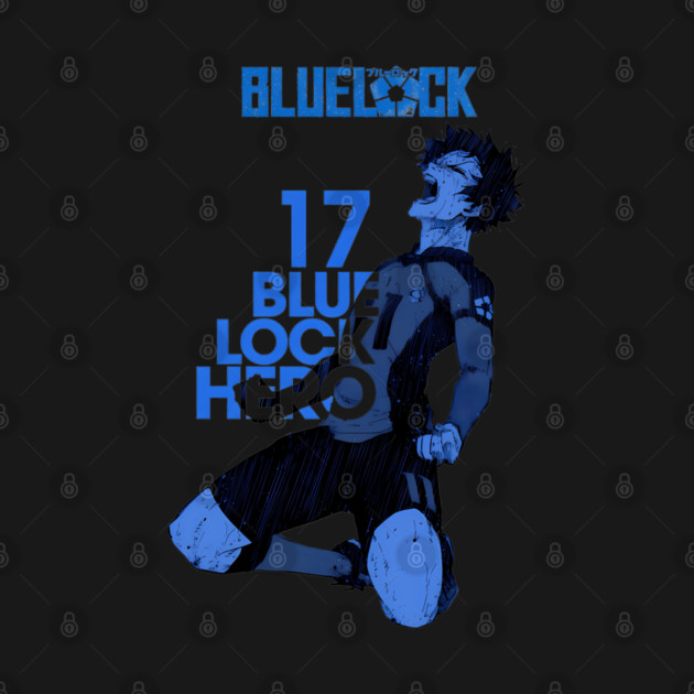 Isagi Yoichi Blue Lock The Hero Art - Anime Hero Art - T-Shirt | TeePublic
