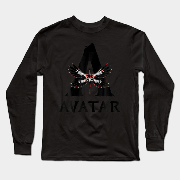 Avatar Fire And Ash Nightwraith Movie - Movie Logo Wear - Long Sleeve T ...