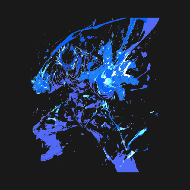 Gojo Satoru Ink Splash Art - Gojo Satoru - T-Shirt | TeePublic