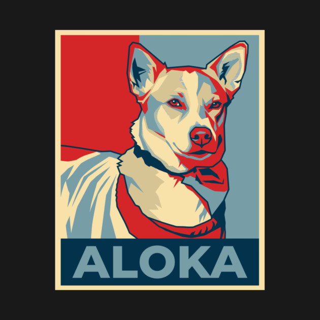 Aloka The Peace Dog Poster - Aloka The Peace Dog - T-Shirt | TeePublic
