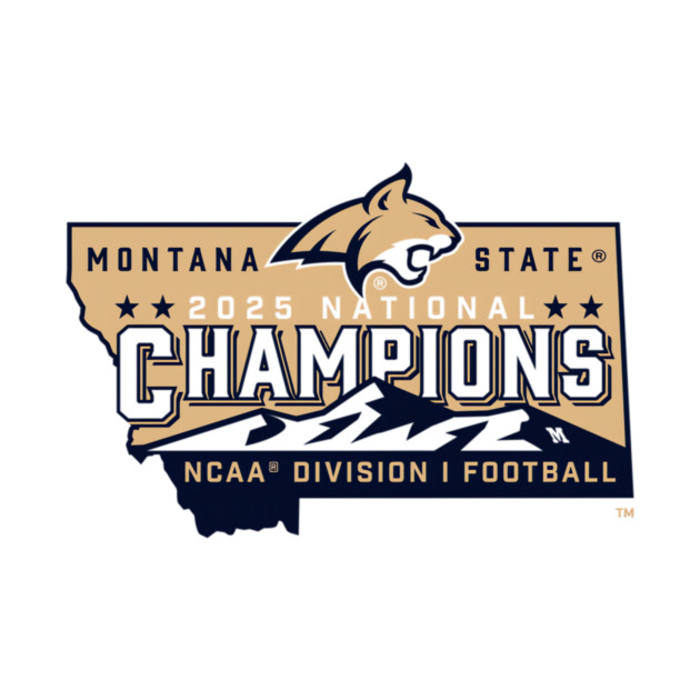 Montana State Bobcats National Champs 2025 Football - Montana State ...