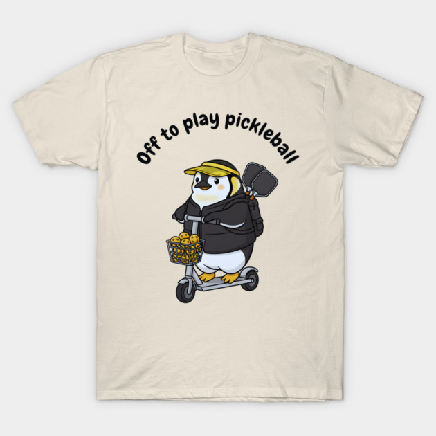 Pickleball-Penguin - Pickleball Penguin - T-Shirt | TeePublic