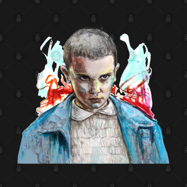 Eleven portrait - Stranger Things - 2 - Stranger Things Eleven - T ...