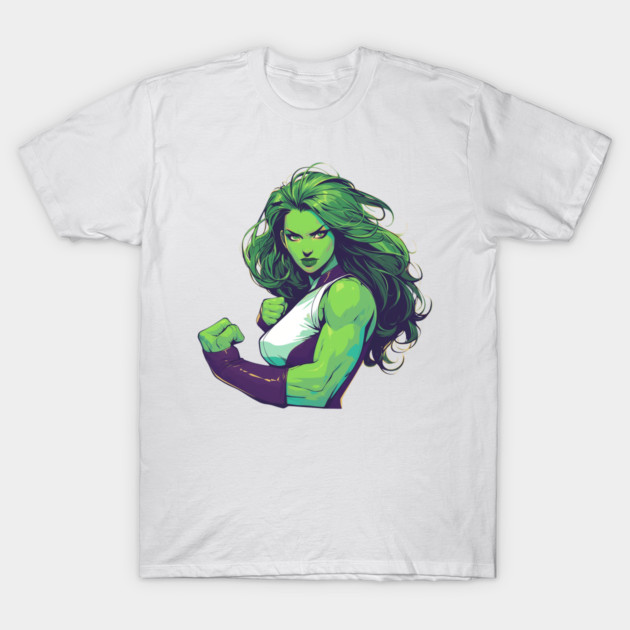 she hulk - She Hulk - T-Shirt | TeePublic