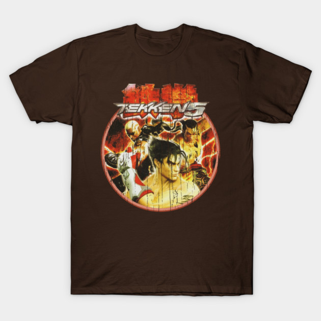 Tekken 5 - Vintage - Tekken - T-Shirt | TeePublic