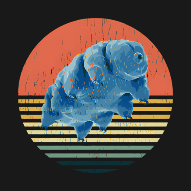 Tardigrade Microbiology Water Bear - Tardigrade Water Bear - T-Shirt ...