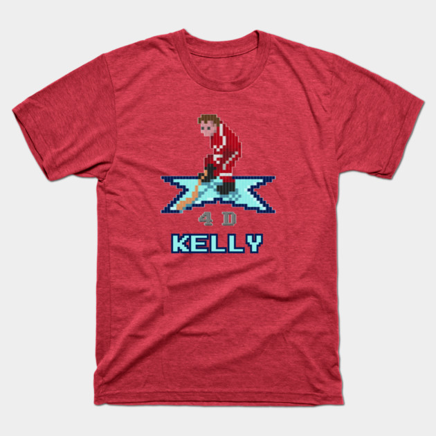 Red Wings Red Kelly NHL 94 Style - Detroit Red Wings - T-Shirt | TeePublic