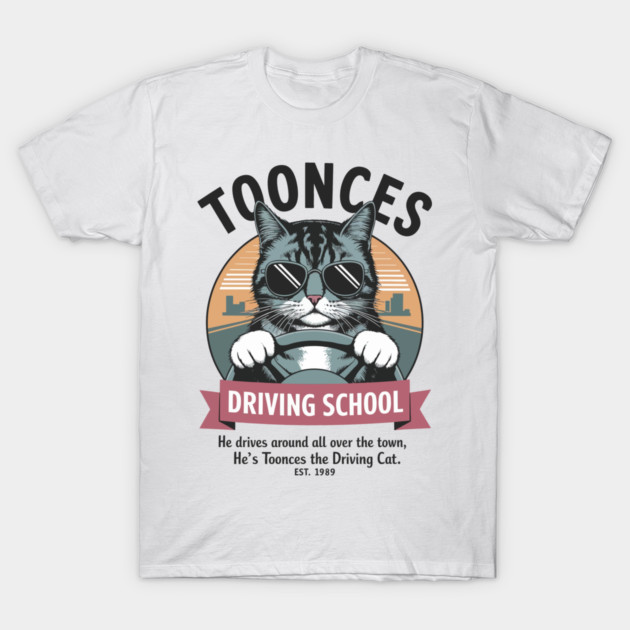 TOONCES DRIVING SCHOOL - HE DRIVING AROUND ALL OVER THE TOWN - Toonces ...